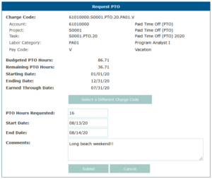 Tracking Paid Time Off (PTO) and Sick Leave Balances Using PROCAS - PROCAS