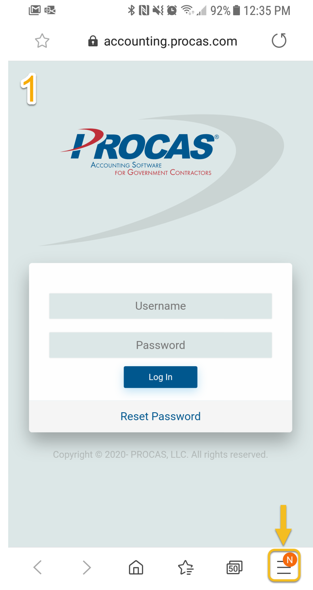 Using PROCAS Mobile Time - Part 1 - PROCAS