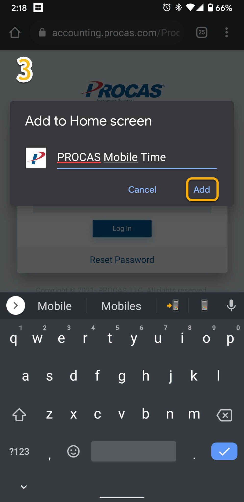 Using PROCAS Mobile Time - Part 1 - PROCAS
